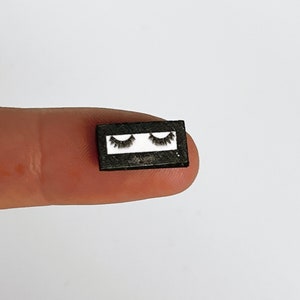 Miniature False Eyelashes and Lash Glue Set - Etsy