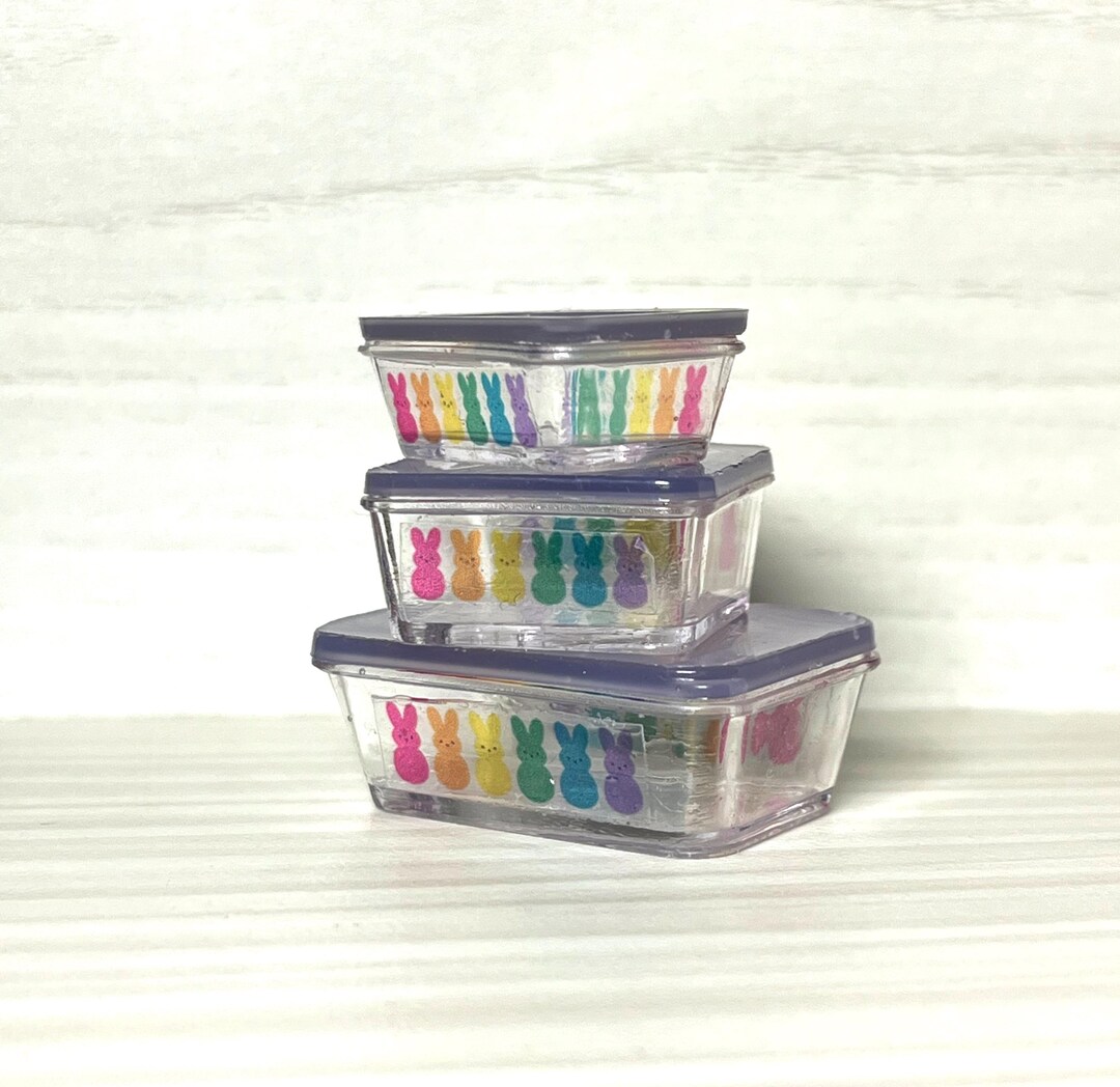 Miniature Set of Easter Food Storage Containers - Etsy