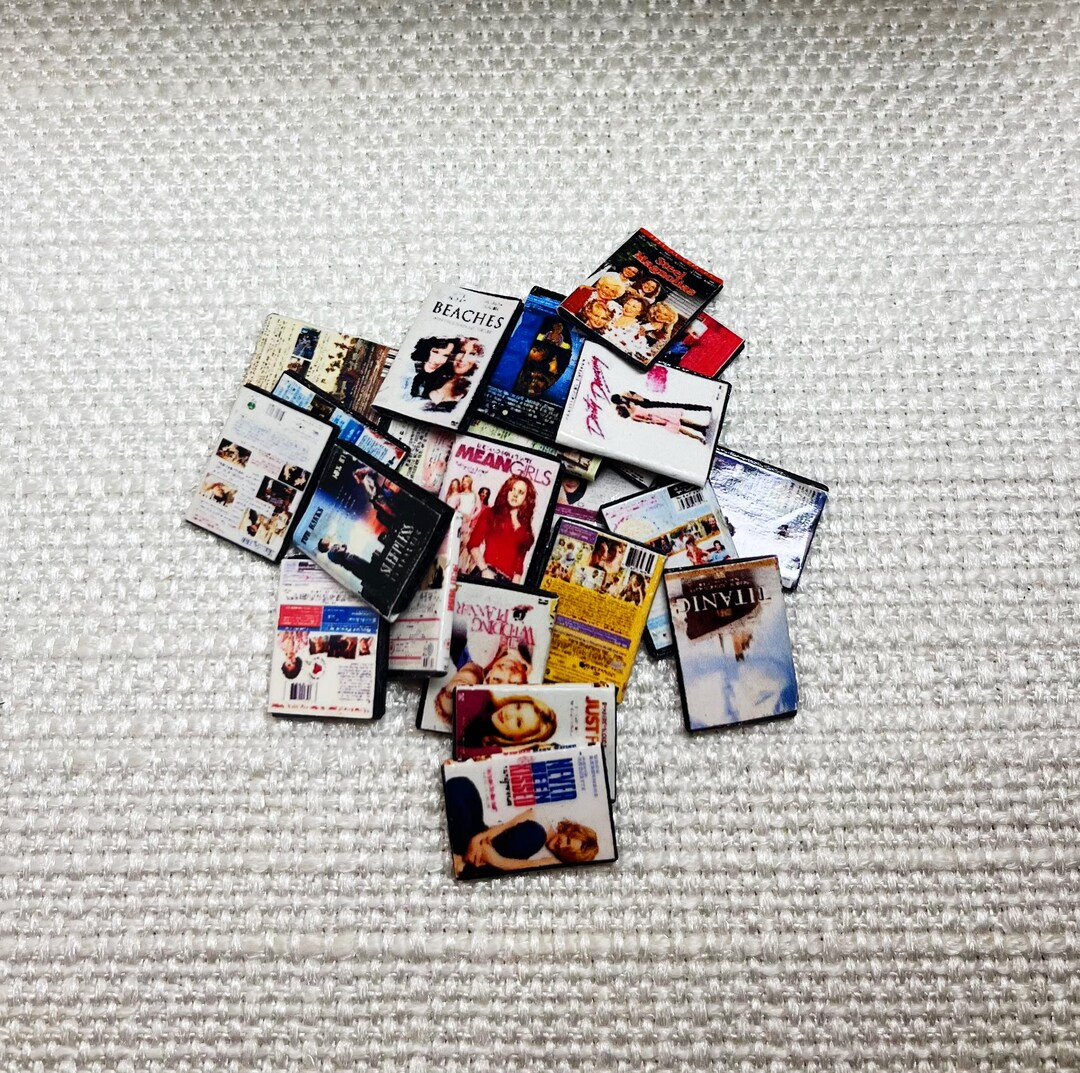 Miniature DVD Set of Classic Rom-com Movies - Etsy