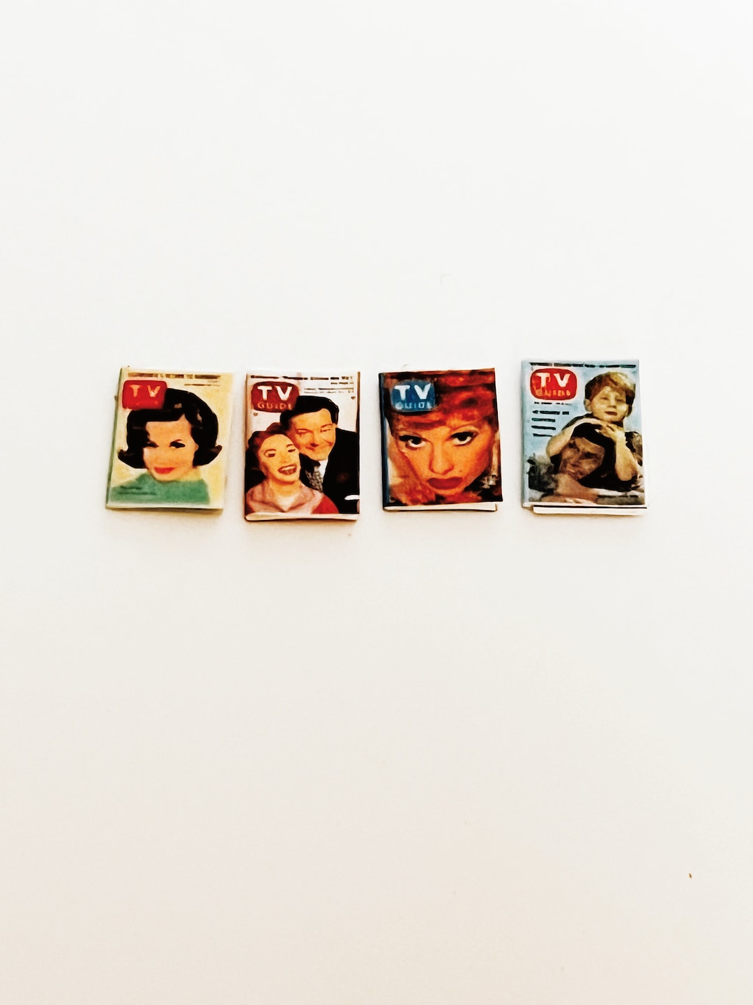 Miniature Vintage TV Guide Magazine Set - Etsy