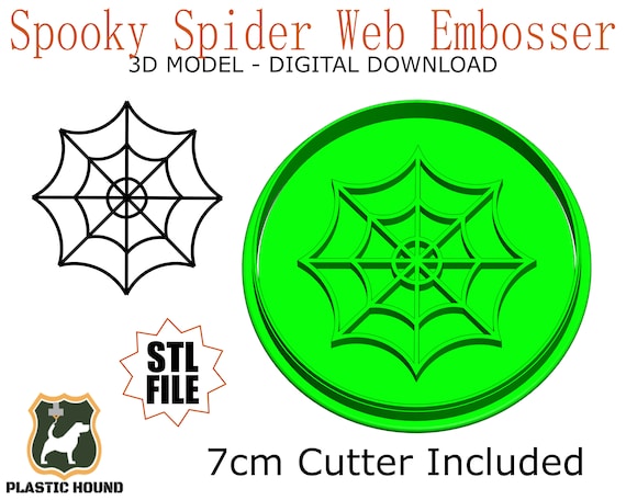 Art & Collectibles Drawing & Illustration Detailed Spider Web STL 3D ...