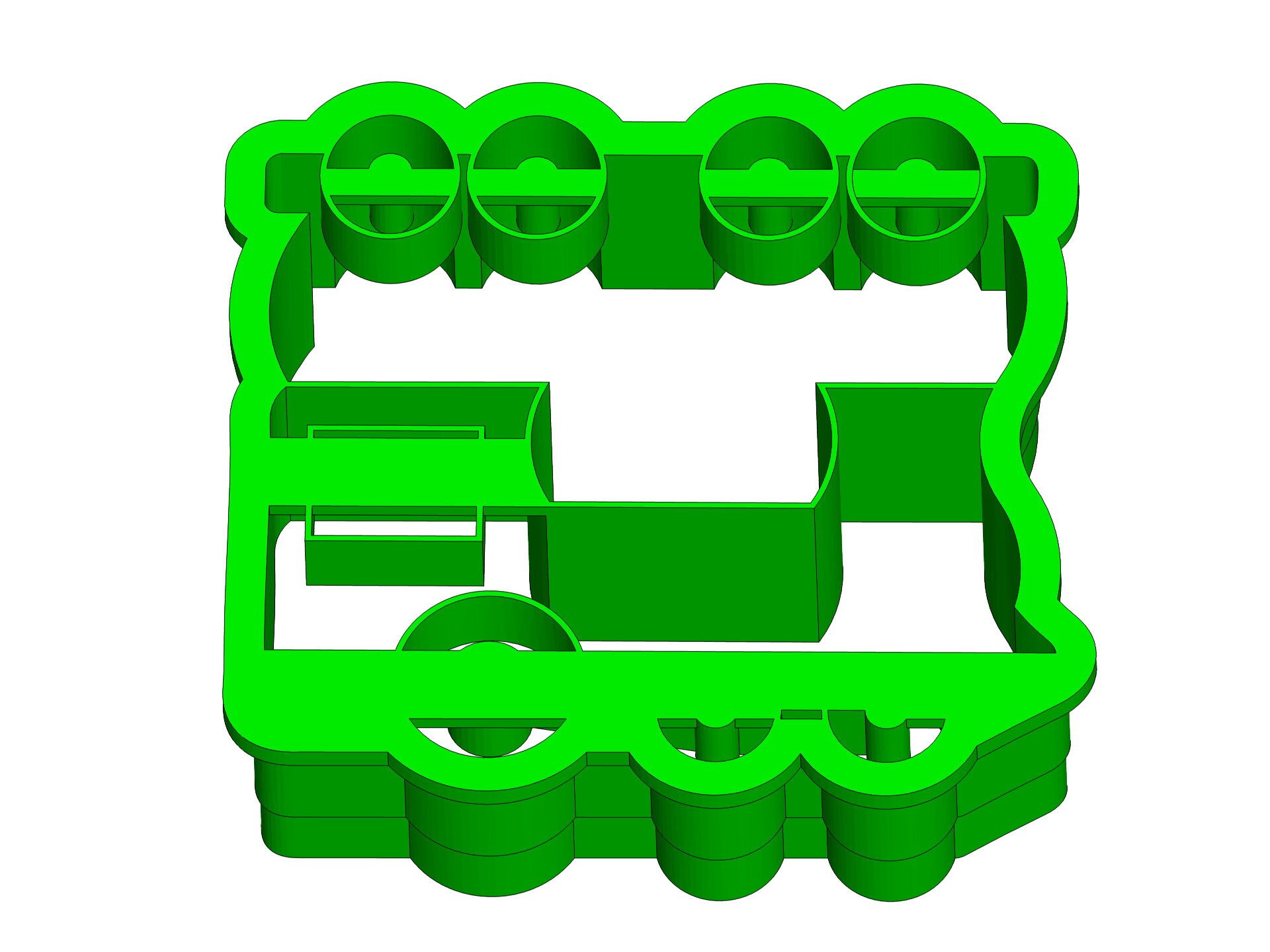 Steam Train Sandwich Cutter - STL File Digital Download for 3D Printing ...