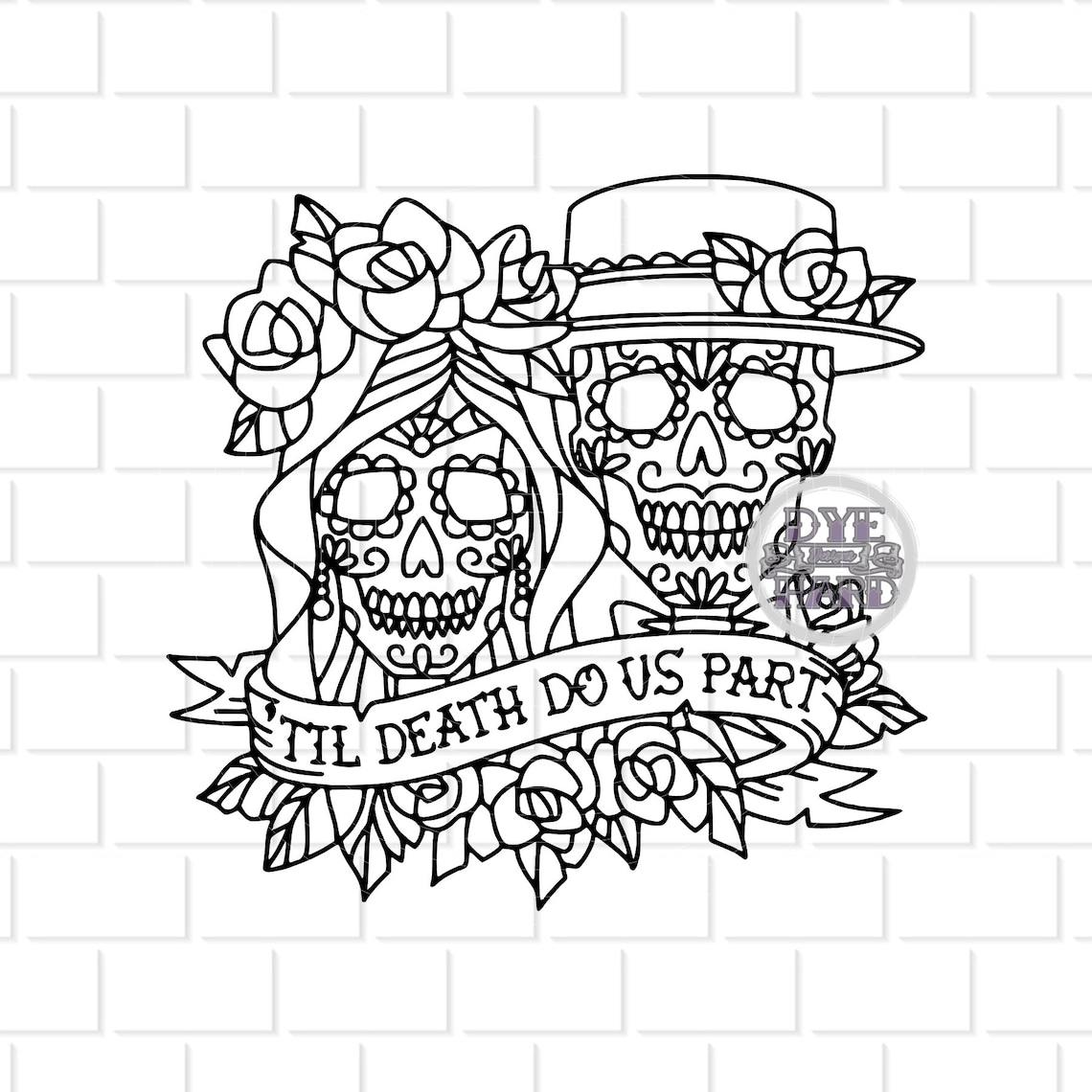 Till Death Do Us Part Digital Download Svg Png Jpg Pdf - Etsy
