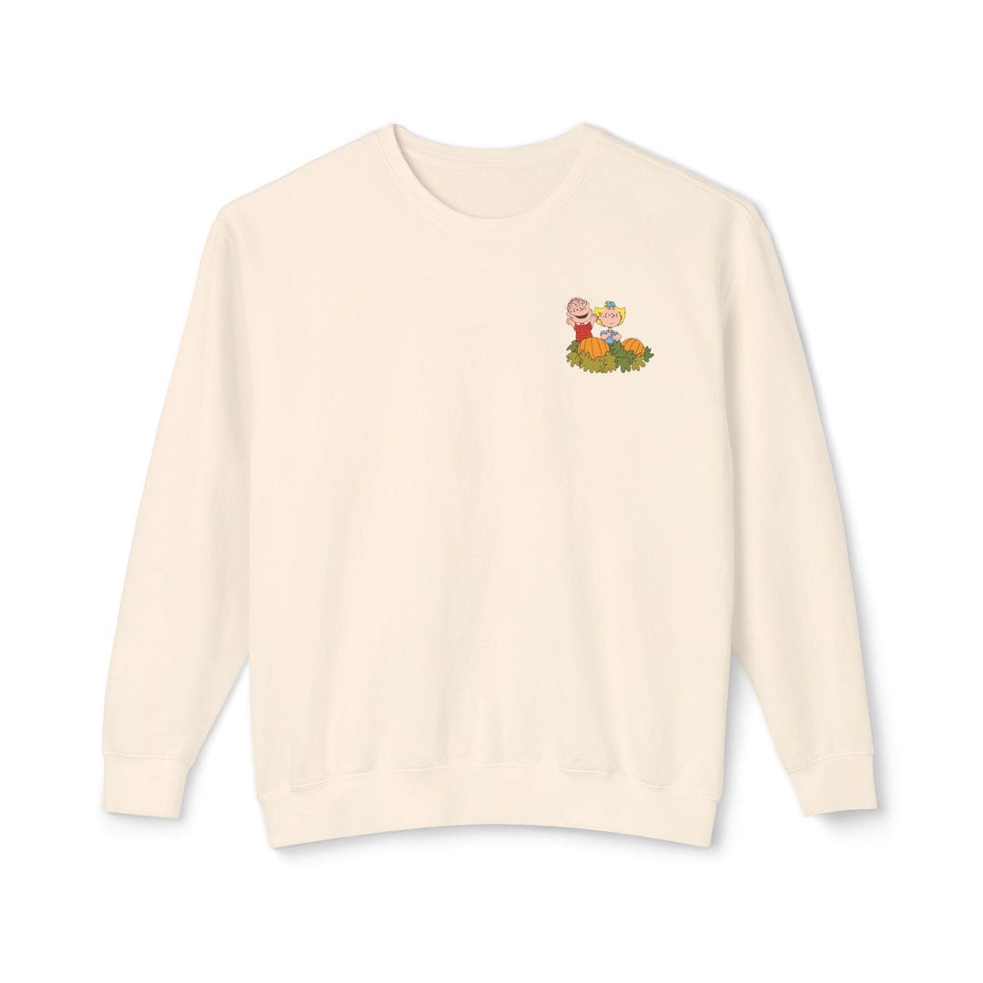Linus & Sally's Great Pumpkin Adventure Crewneck Sweatshirt - Etsy