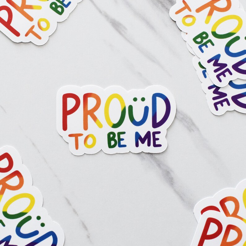 Proud to Be Me Stickers | Etsy