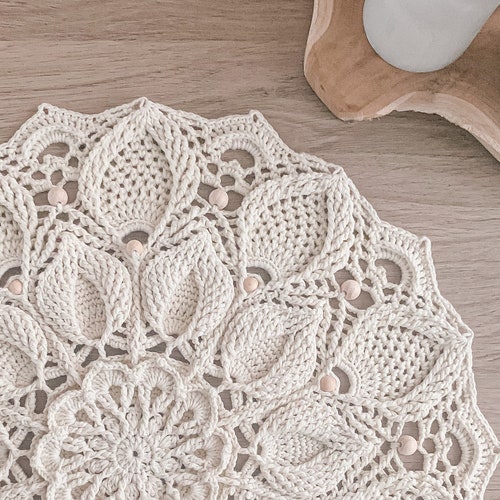 Stone Mandala Crochet Pattern Sacred Geometry Mandala - Etsy Israel
