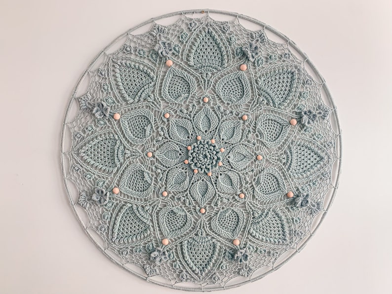 PDF Mandala Crochet Patterns 6 Pack Bundle Boho Decor - Etsy