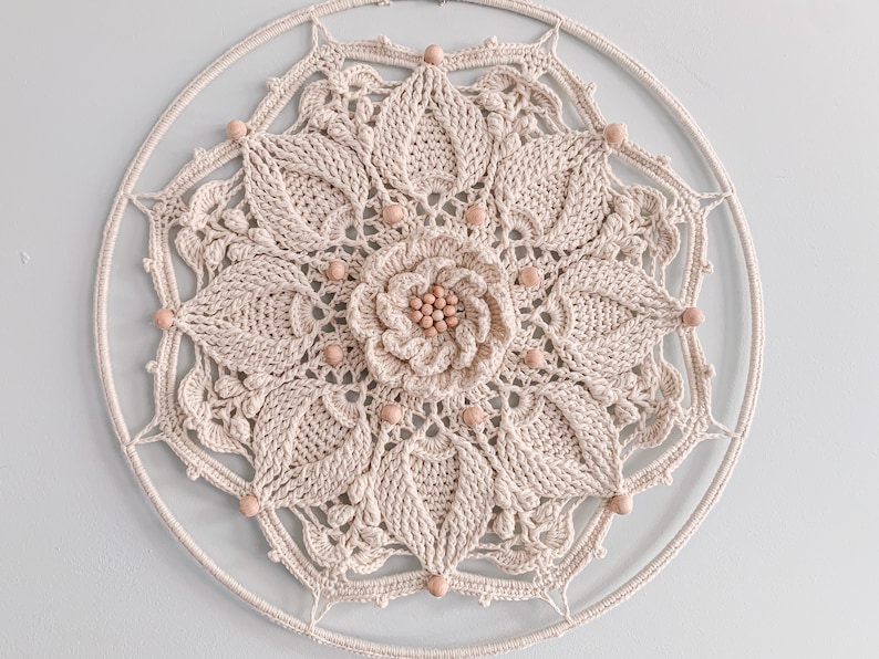 PDF Mandala Crochet Patterns 6 Pack Bundle Boho Decor - Etsy