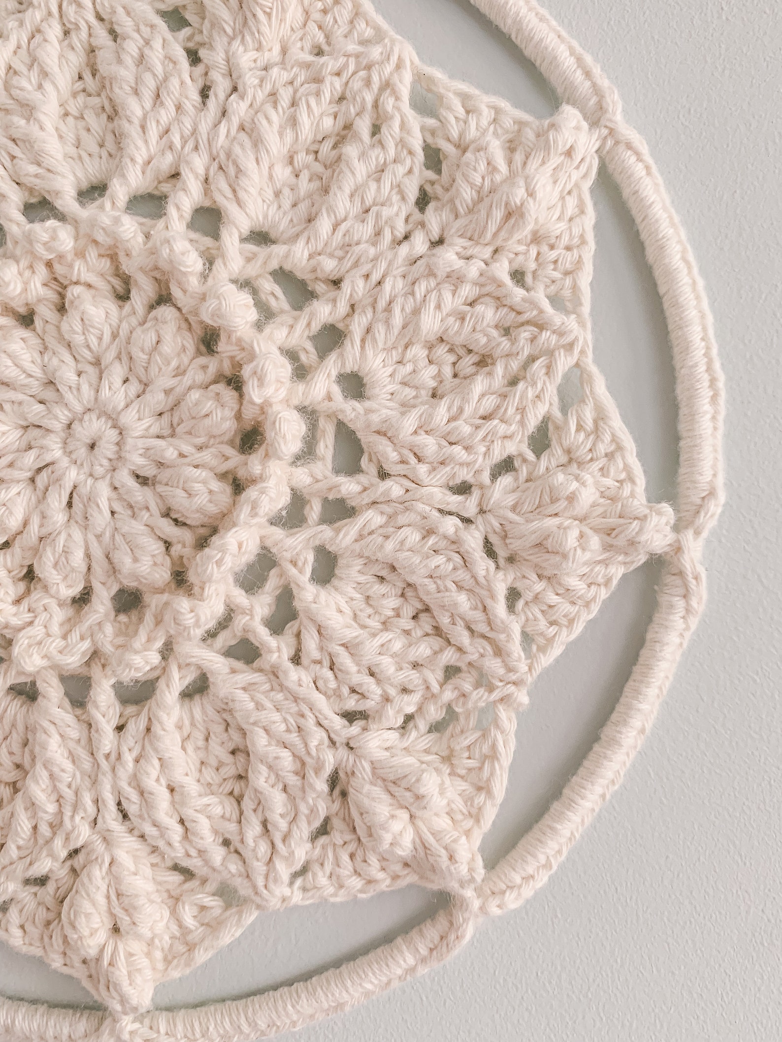 PDF Mandala Crochet Pattern LENNA 20 Cm 79 Inch Boho - Etsy