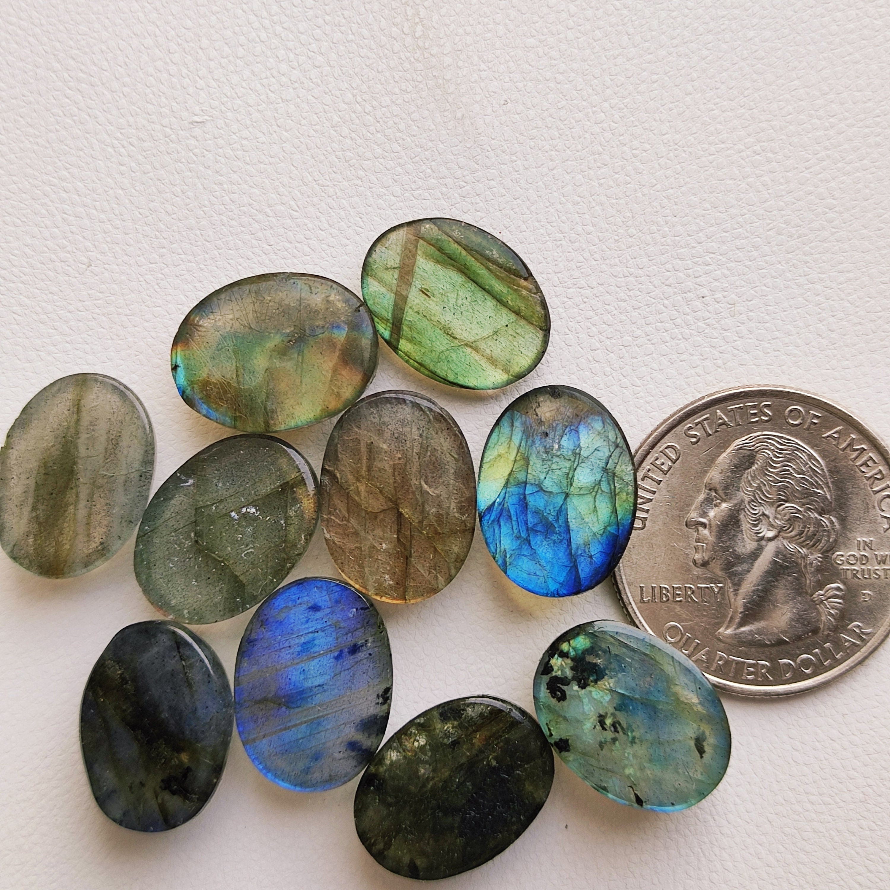 Calibrated Labradorite Cabochon 16X12 MM 10pcs Labradorite - Etsy UK