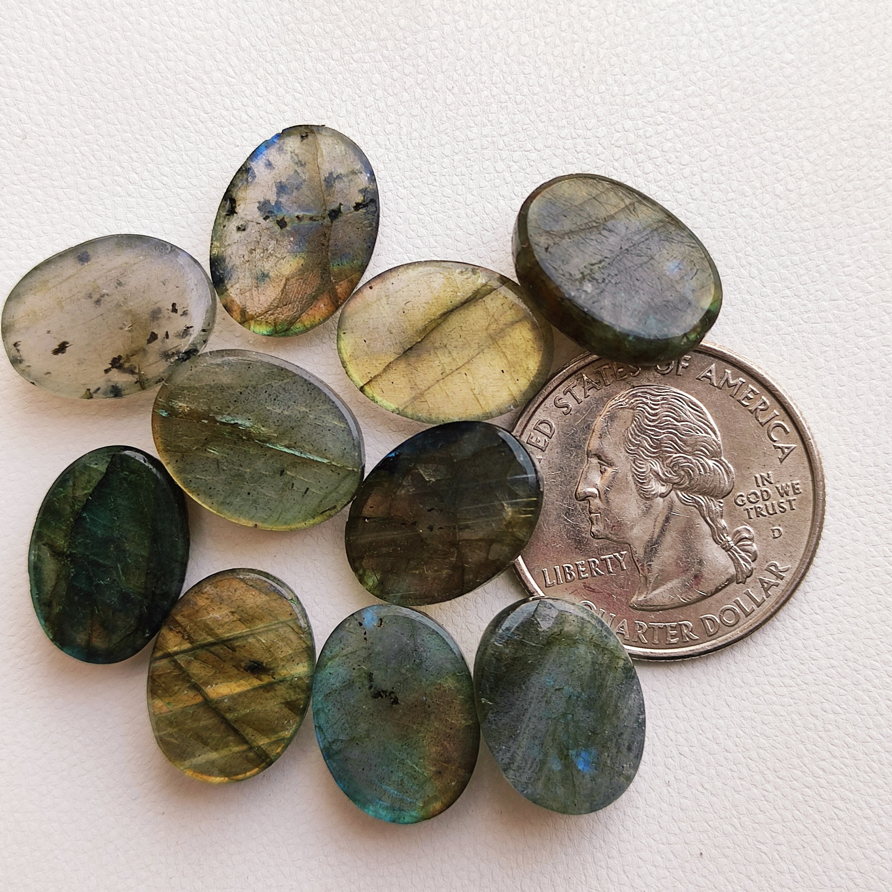Rare Multi Flashy Labradorite cabochon Loose Labradorite | Etsy