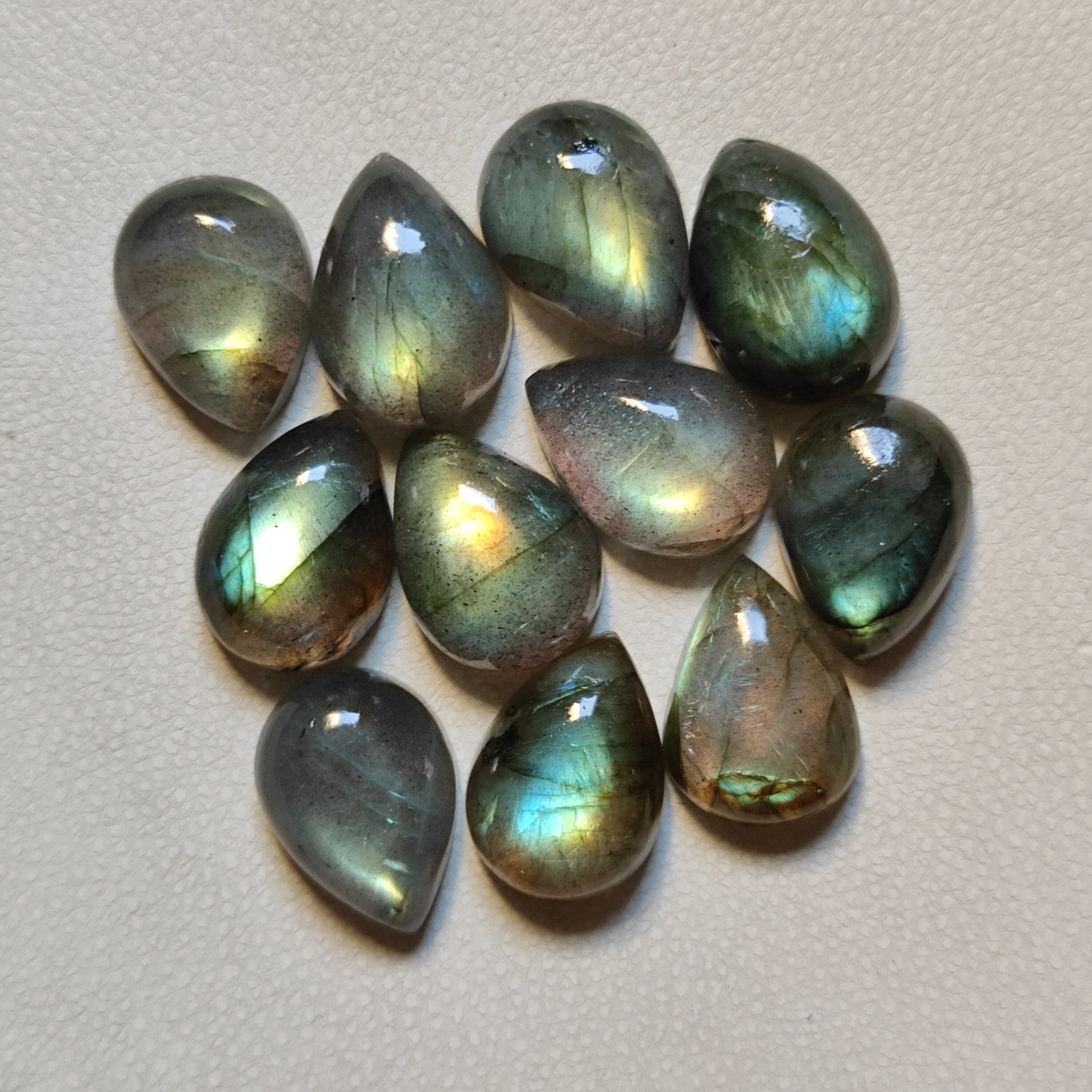 14X10 MM Unique Fire Flashy Labradorite Feldspar Calibrated | Etsy
