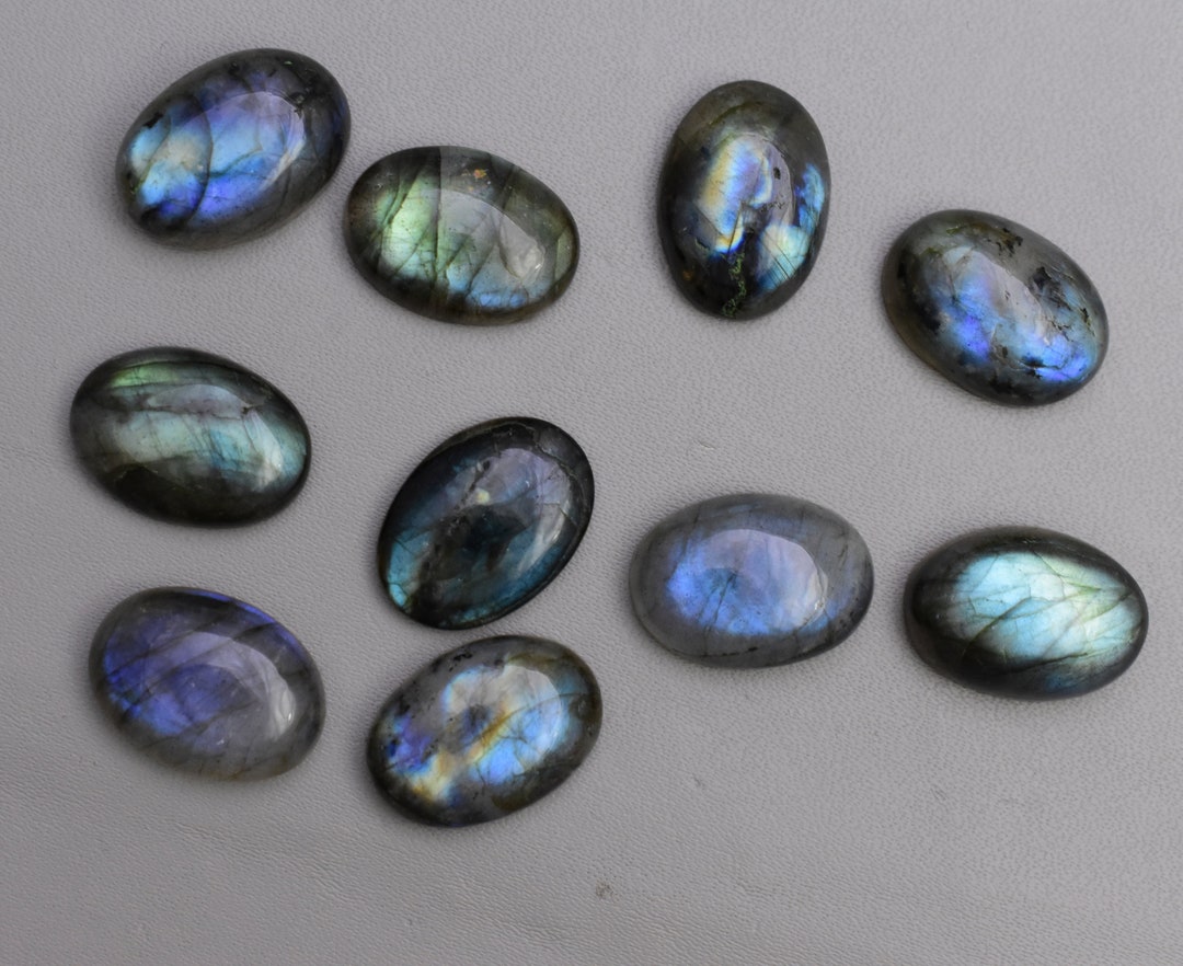 10pcs Calibrated Labradorite Cabochon 18X13 MM Labradorite Cabochon ...