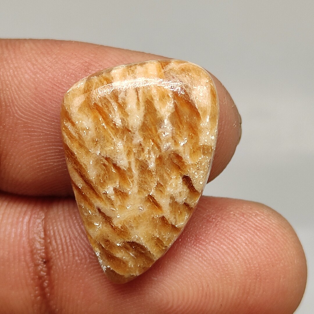Unique Shape Aragonite Stone Natural Brown Colour Aragonite Flatback ...