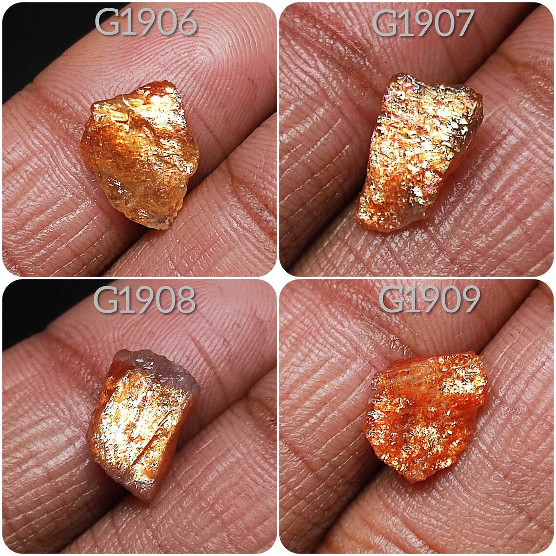 Golden Sunstone Gemstone Full Flashy Sunstone Rough - Etsy UK