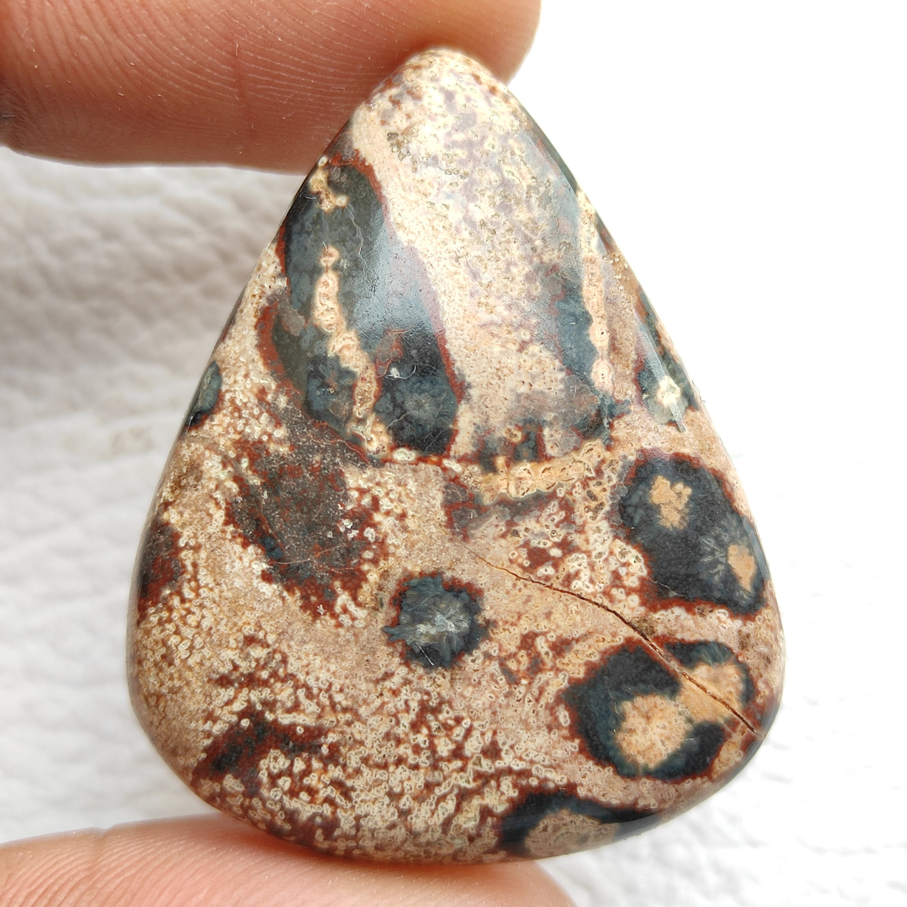 Jewelry & Beauty Craft Supplies & Tools Viper Skin Jasper cabochon ...