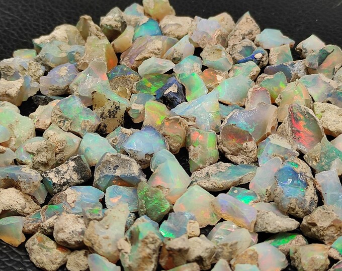 20g Coober Pedy Rough Opal Job Lot, Ideal for Inlay, Carving or Doublet ...