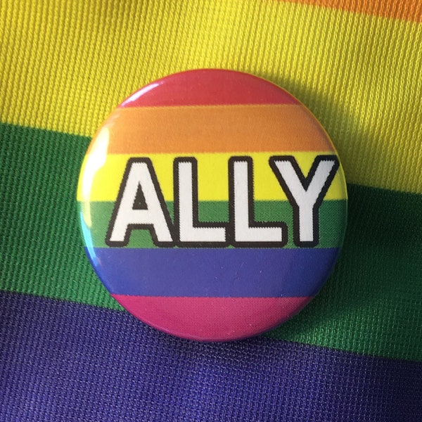 Lgbt Ally Pin - Etsy