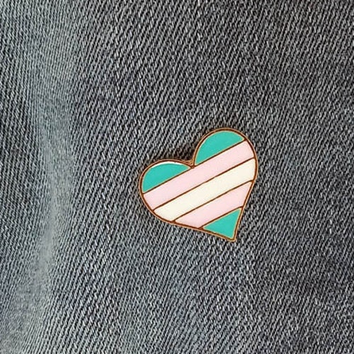 Transgender Pin Lgbt Pins Transgender Flag Transsexual - Etsy