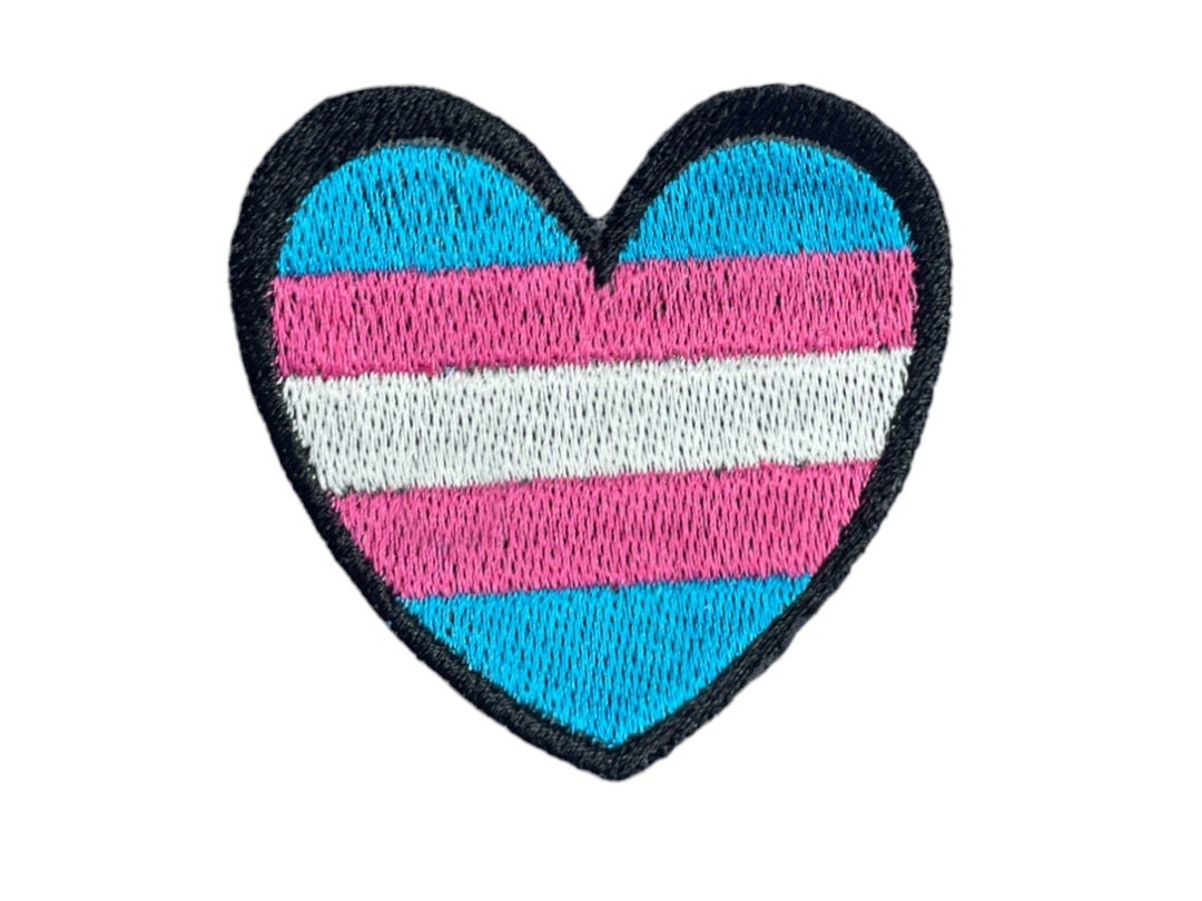 Transgender Flag LGBTQ Patch Trans Patch Transgender Patch Rainbow ...