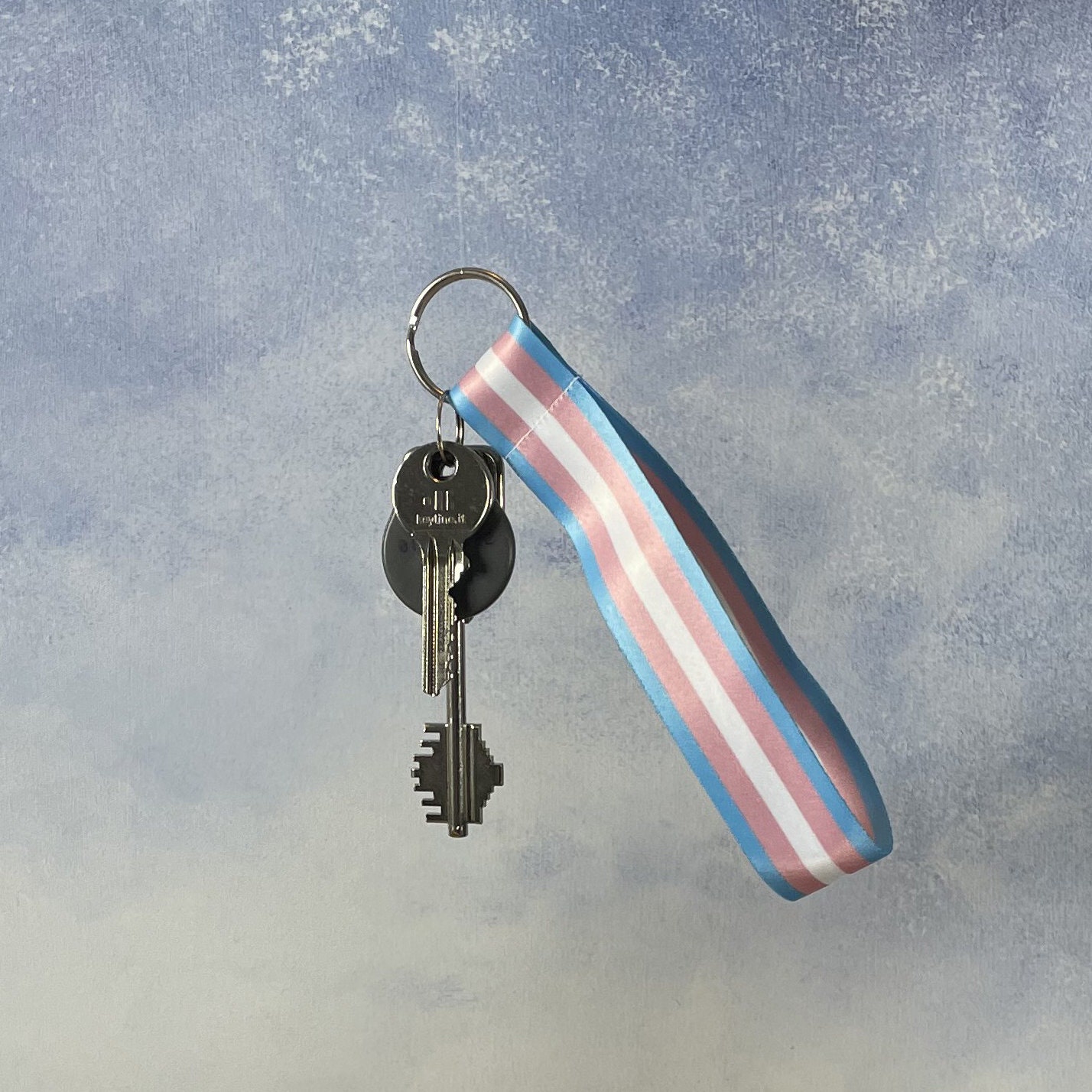 LGBT Keychain Lesbian Keychain Nonbinary Keychain Bisexual | Etsy