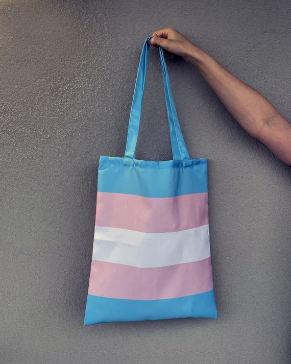 Transgender Tote Bag LGBT Bag Transgender Pride Gay | Etsy