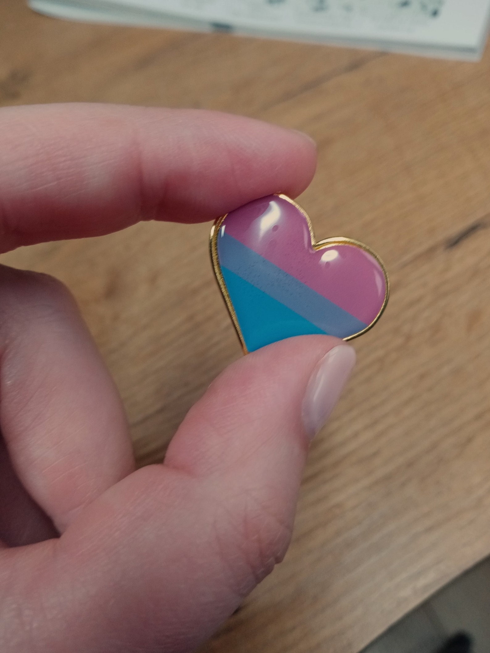 Bisexual pin lgbt pins bisexual flag bi flag lgbtq flag | Etsy