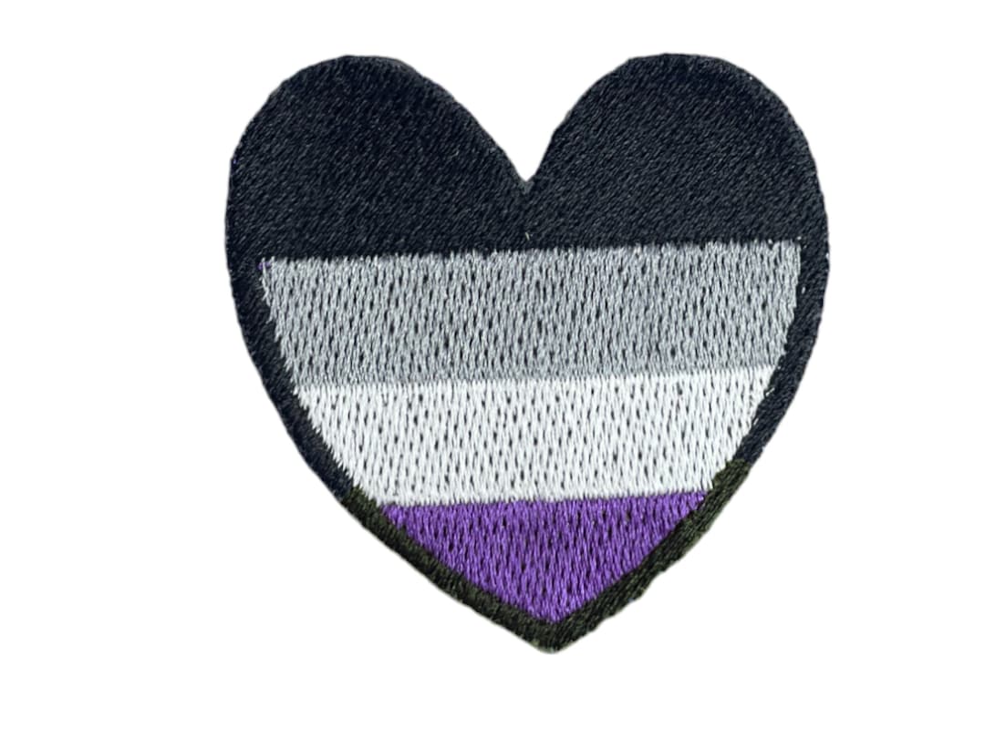 Asexual Flagge | Asexuell Aufnäher | Asexueller Stolz | LGBTQ+ Aufnäher | LGBTQ Patch ...
