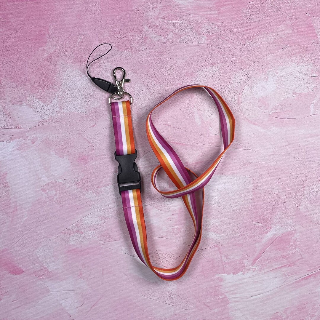 Lesbian Pride Lanyard Lgbt Leash Lesbian Lanyard Gay Pride - Etsy