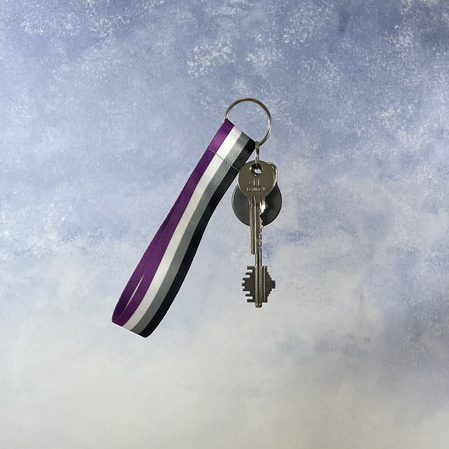 LGBT Keychain Lesbian Keychain Nonbinary Keychain Bisexual | Etsy