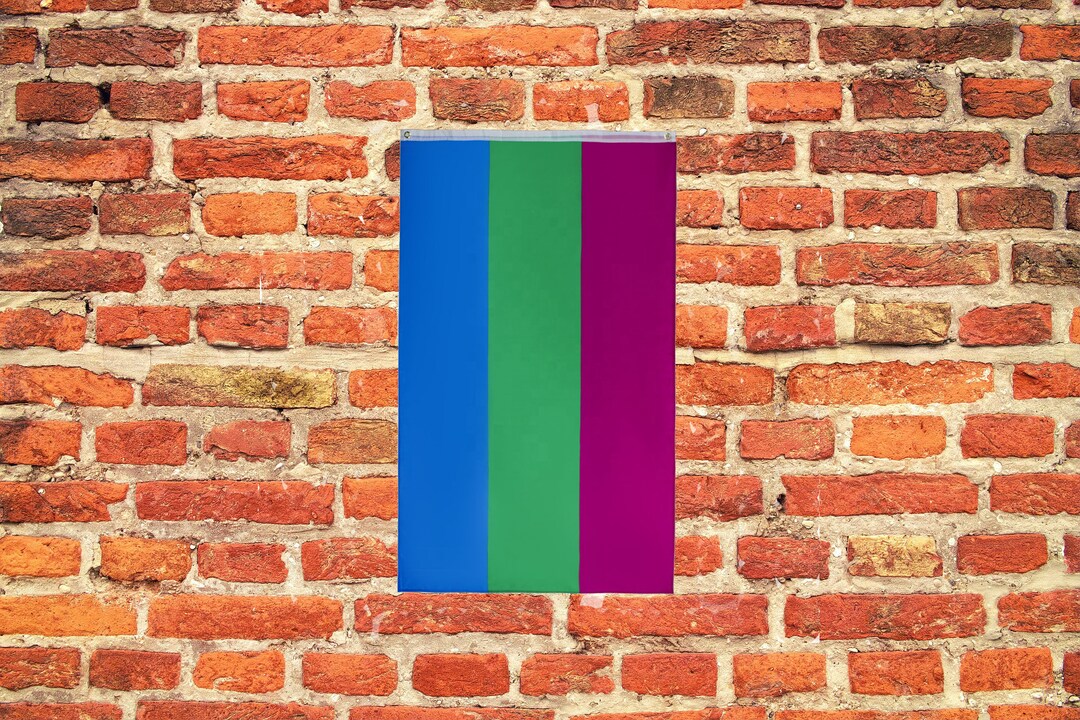 Big 3x5feet Polysexual Flag / Polysexual Flag / LGBTQ Flag/ LGBTQ Flag ...