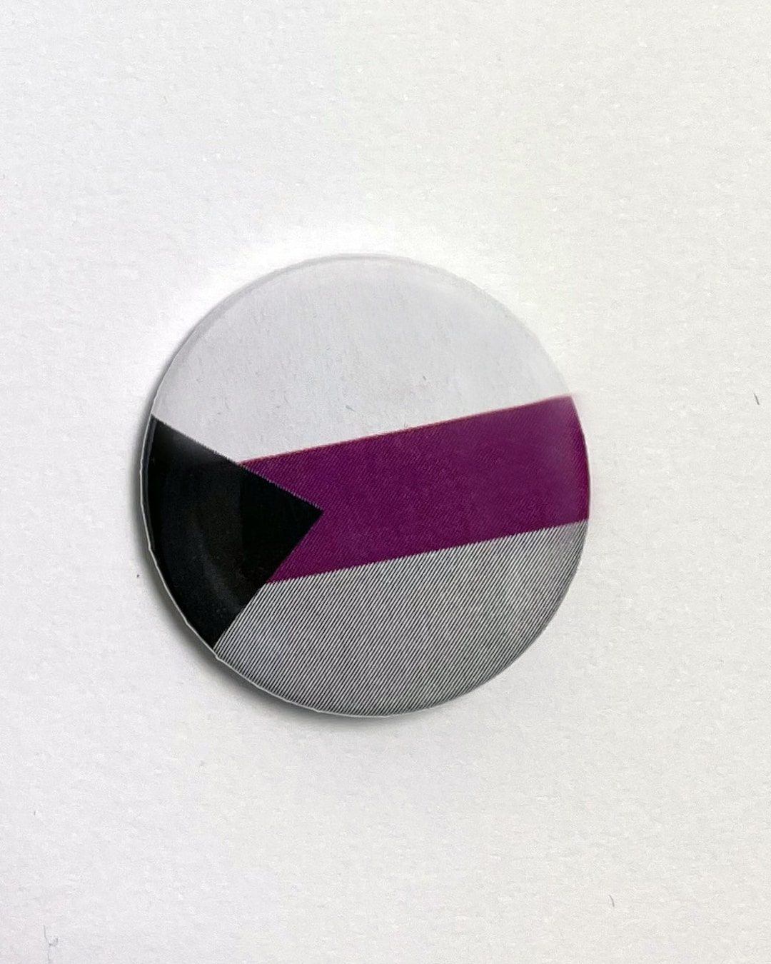 Demisexual Badge / Demi Pin / Lgbt Button / Demisexual Button ...