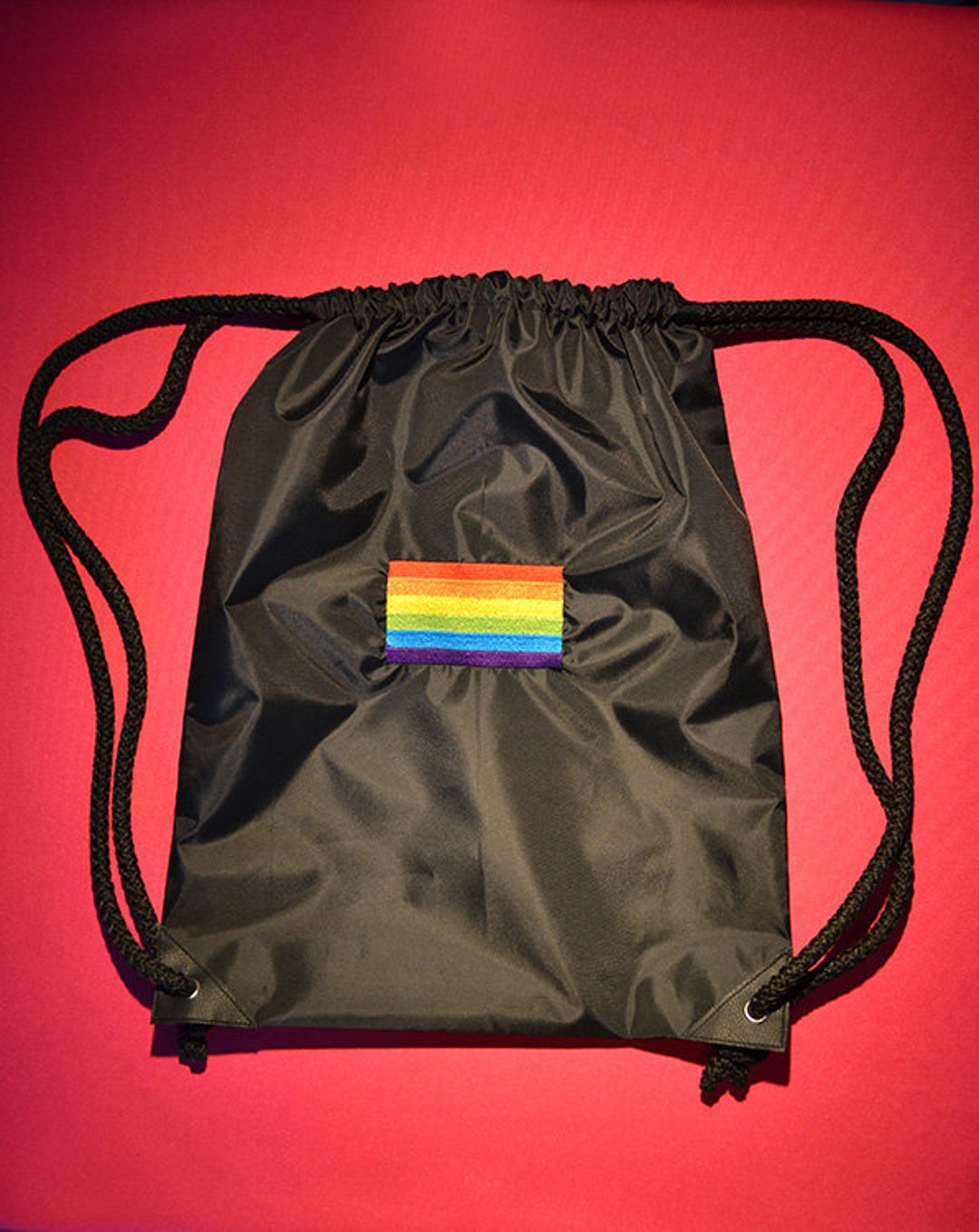 Amazing Rainbow Backpack | LGBT Backpack | Backpack With Strings LGBT ...