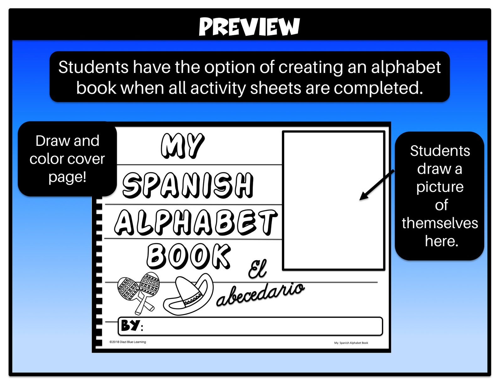 Learn the Spanish Alphabet El Abecedario Spanish Letters El Alfabeto ...