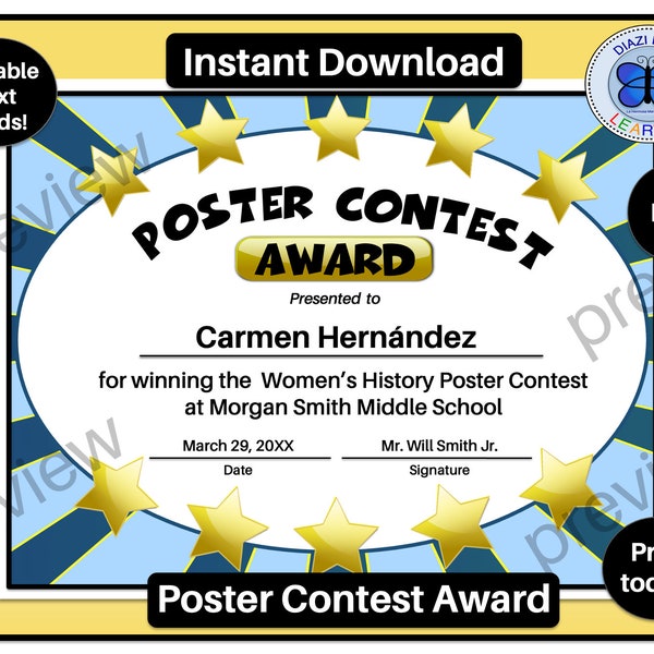 Contest Winner - Etsy