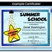 Summer School Certificate, Editable Summer School Certificate ...