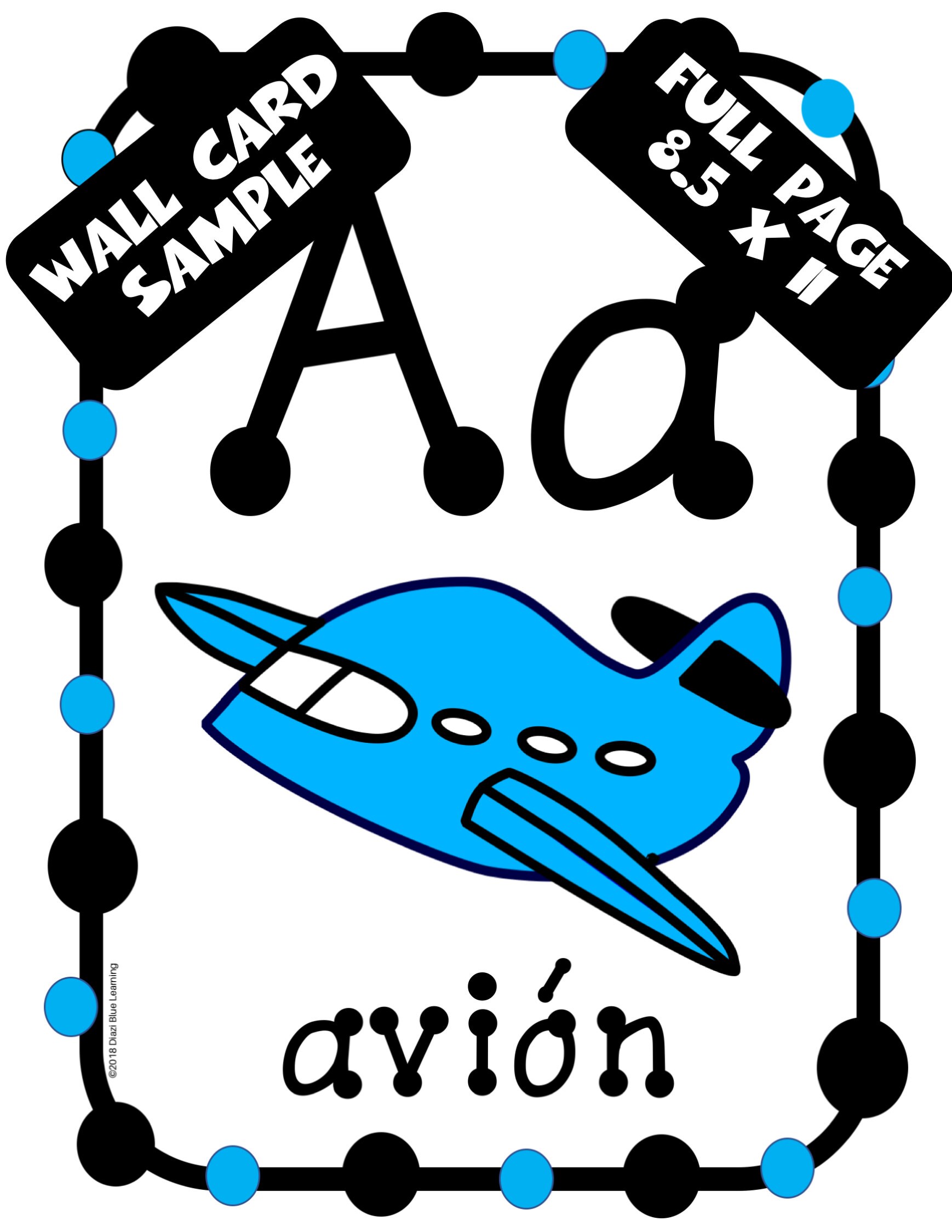 Spanish Alphabet Wall Cards, Spanish Alphabet, El Abecedario, El ...