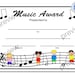 Music Certificates, Printable Music Certificates, Music Awards ...