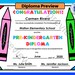 Pre-k Diplomas, Pre-k Certificates, End of Year Certificates, Editable ...