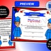 Spanish Preschool Diploma With Invitation, Diploma Preescolar Con ...