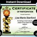 Physical Education Certificate, Editable PE Certificate, Editable PE ...