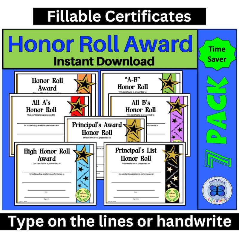 A/b Honor Roll - Etsy