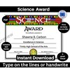 Math Certificate, PDF Math Certificate, PDF Math Award, Editable Math ...
