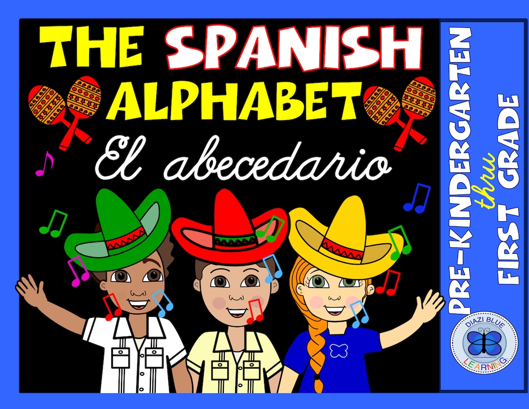Learn the Spanish Alphabet El Abecedario Spanish Letters El Alfabeto ...