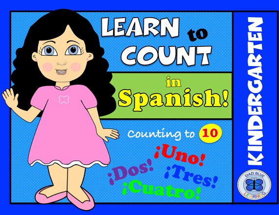 Learn to Count in Spanish Kindergarten 0-10 Counting in | Etsy