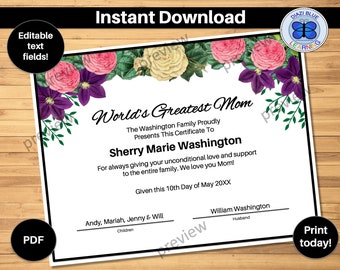 Thank You Certificate Template Certificate of Appreciation Template ...