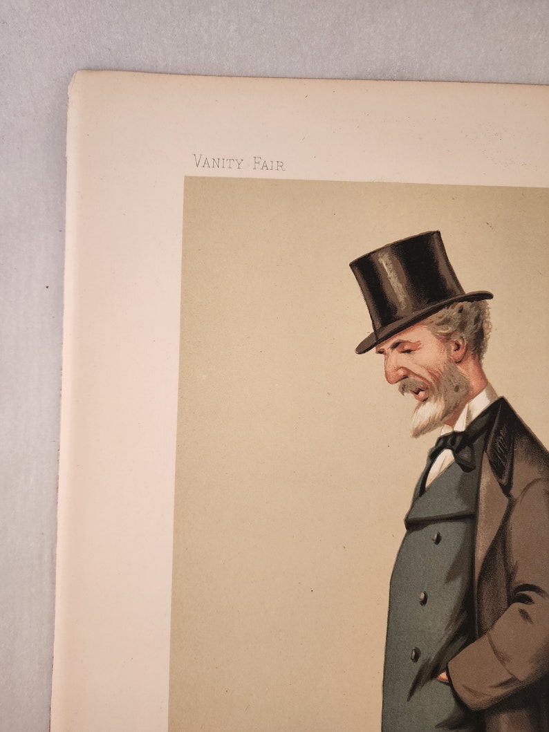 Original 1874 Vanity Fair Print: Lord William Hay, Men of the Day No ...