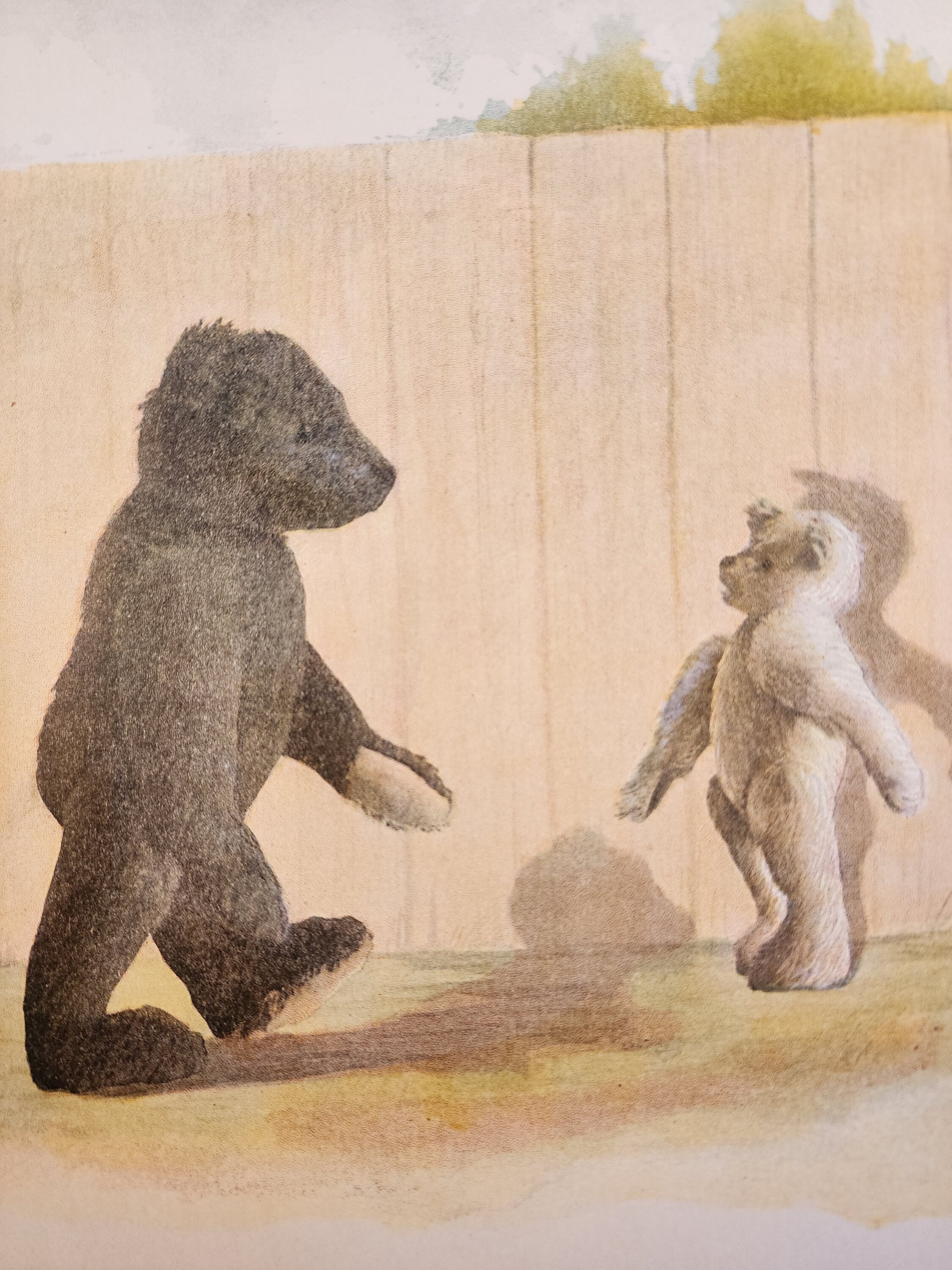 Vintage Children's Print: mother Goose's Teddy Bears to Bonner Print - Etsy