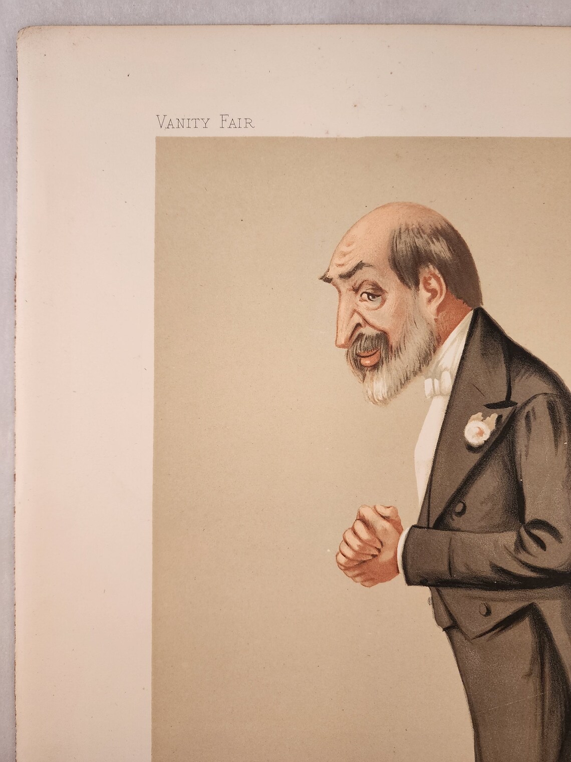 Original 1874 Vanity Fair Print: Sir Arthur Helps, KCB, Men of the Day ...