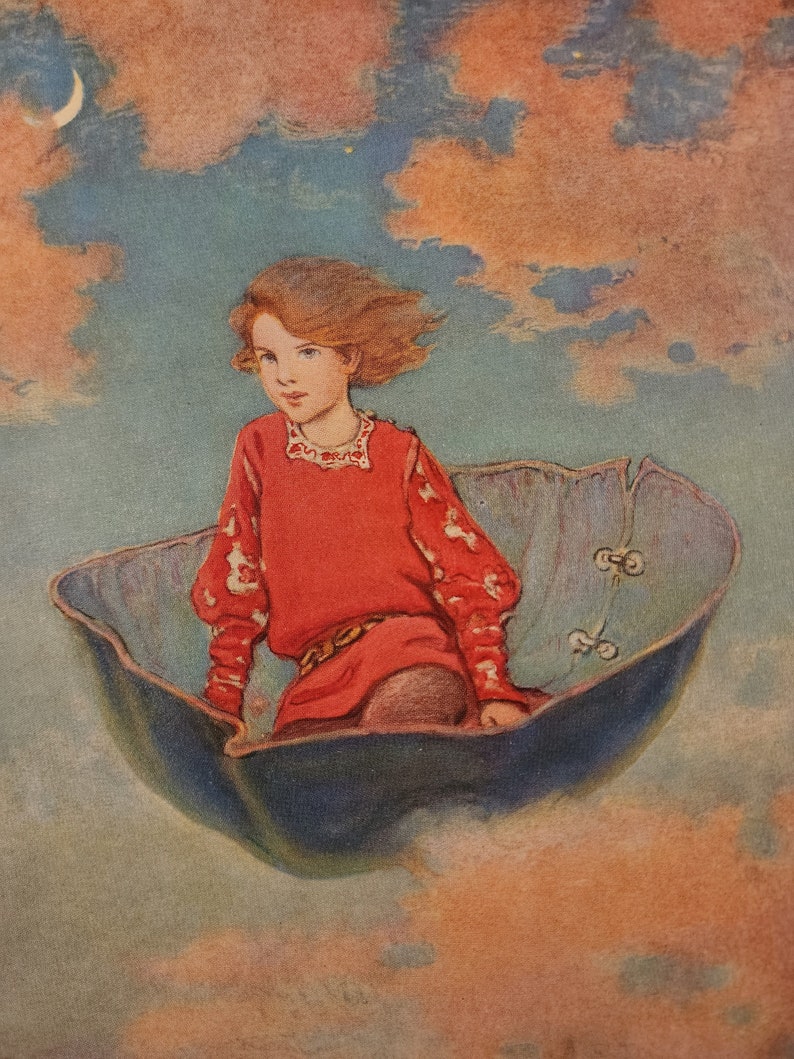 Vintage Children's Print: boys and Girls of Bookland the Little Lame ...